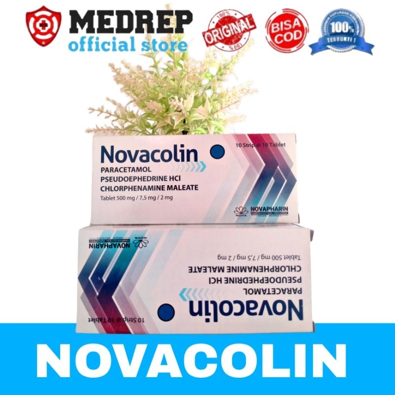 Jual NOVACOLIN tablet tab box | Shopee Indonesia