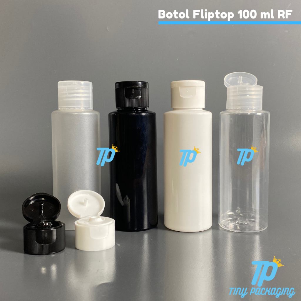 Jual Botol Fliptop 100 ml | Botol 100 ml Fliptop | Botol Plastik ...
