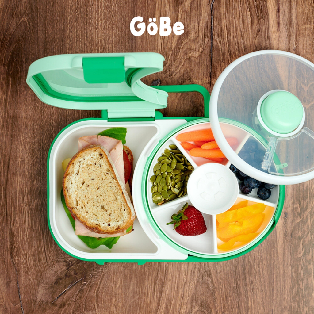 Jual [BEST SELLER] GoBe Kids Lunchbox with Original Snack Spinner ...
