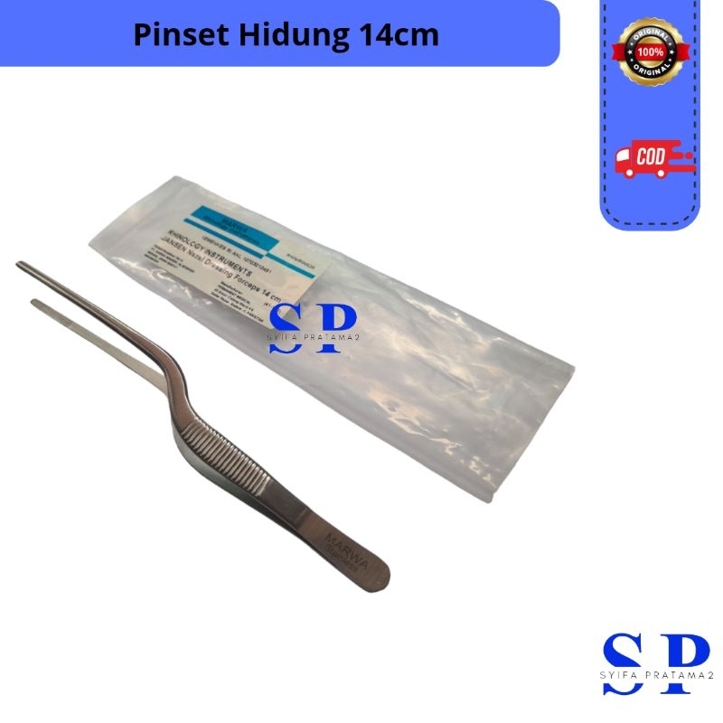 Jual Pinset Bayonet Hidung 14cm / Pincet Telinga 12cm / THT Pinset ...