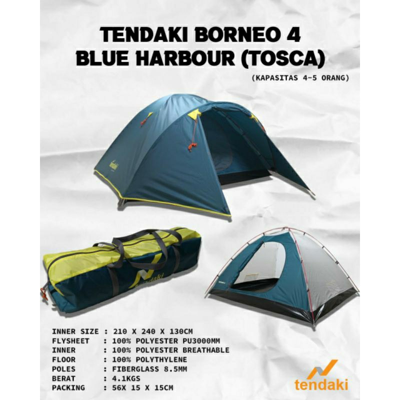 Jual tendaki Borneo 4 second dan New | Shopee Indonesia