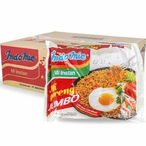 Jual 1 DUS Mi Instant Mie Indomie Goreng Jumbo 129gr x 24 pcs | Shopee ...