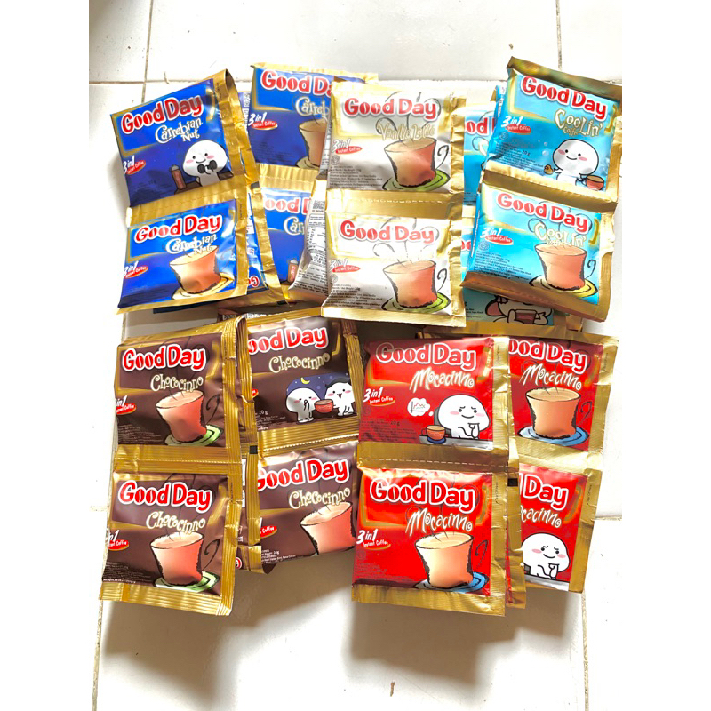 Jual Good Day Renceng All Varian isi 10 pcs | Shopee Indonesia