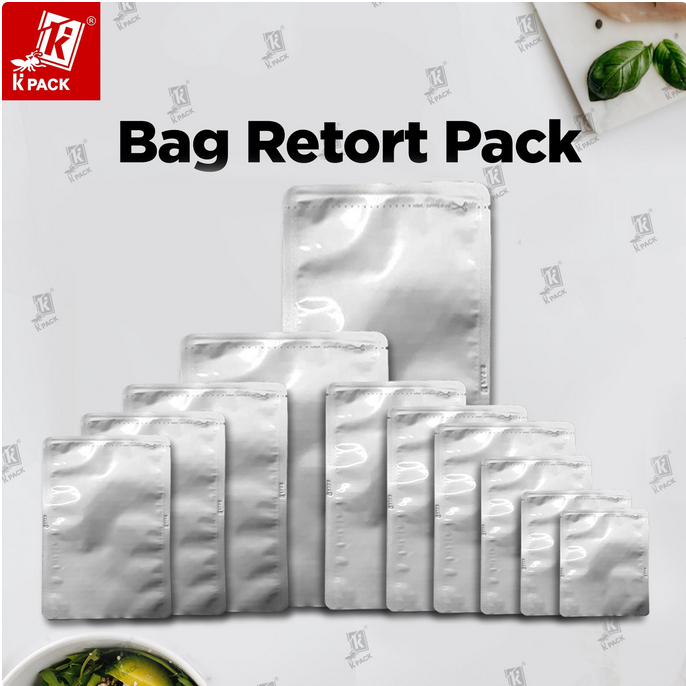 Jual BAG RETORT PACK kemasan kpack makanan tahan panas kantong food ...