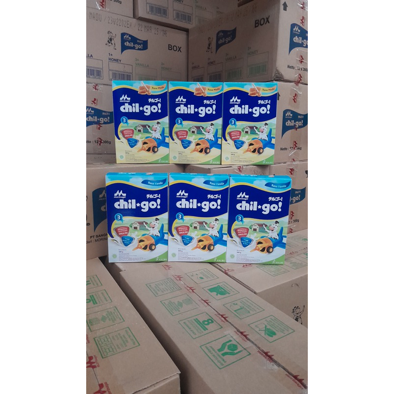 Jual CHILGO POWDER 3+ MADU / VANILA @300GR (Box) | Shopee Indonesia