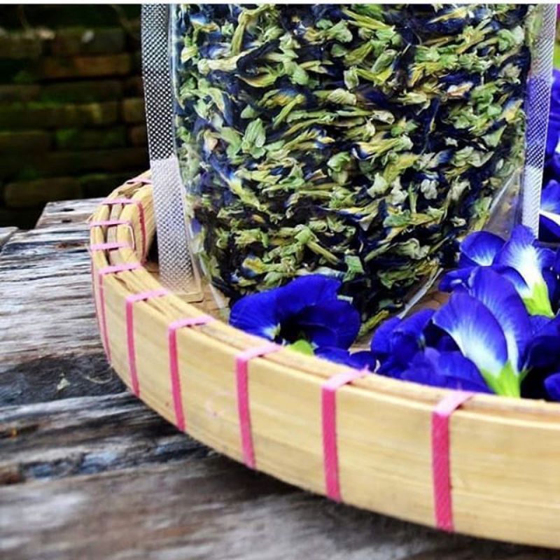Jual BUNGA TELANG KERING / BUNGA TELANG KERING ORGANIK 250 gram / BUNGA ...
