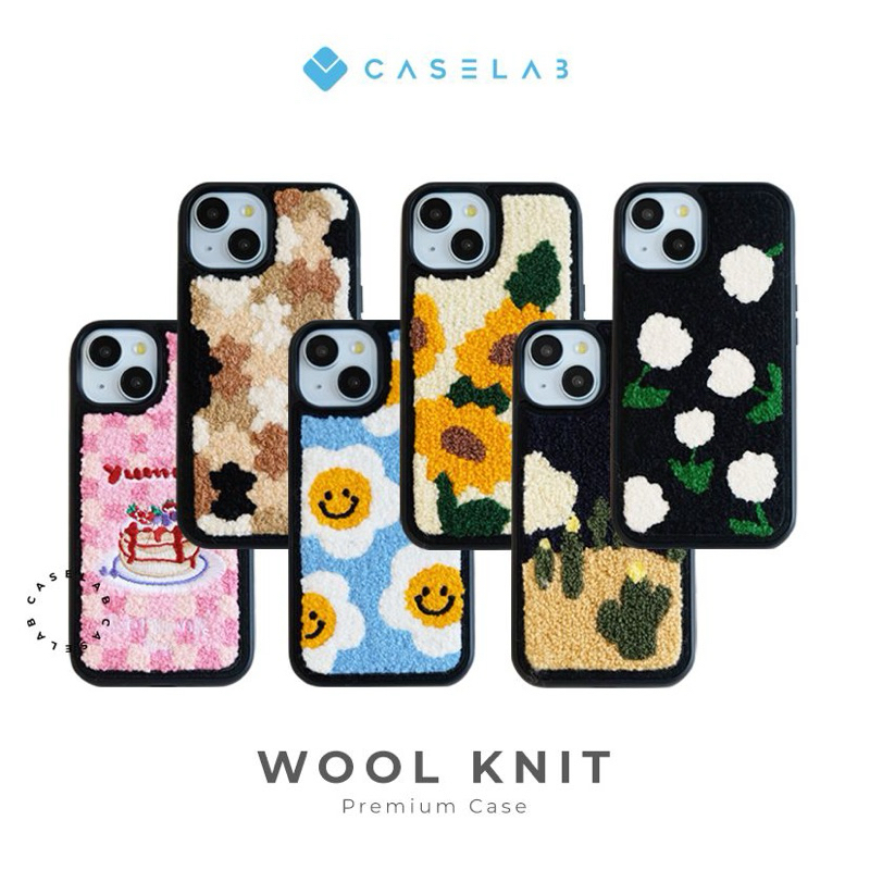 Jual CASELAB CASE BACK SOFT BLUDRU WOOL KNIT CASE IPHONE 16 PROMAX 16 ...
