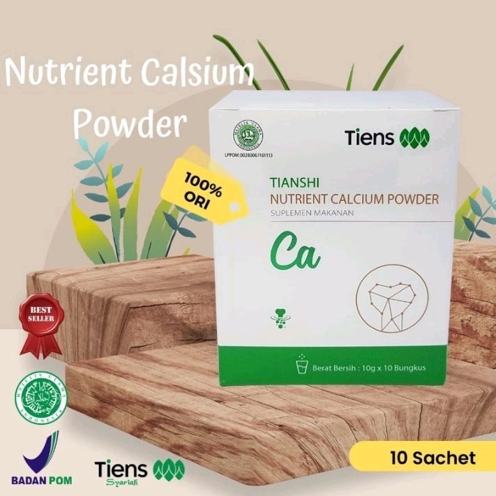 Jual Tiens Nutrient Calcium Powder NHCP Isi 10 Sachet | Kalsium Dewasa ...