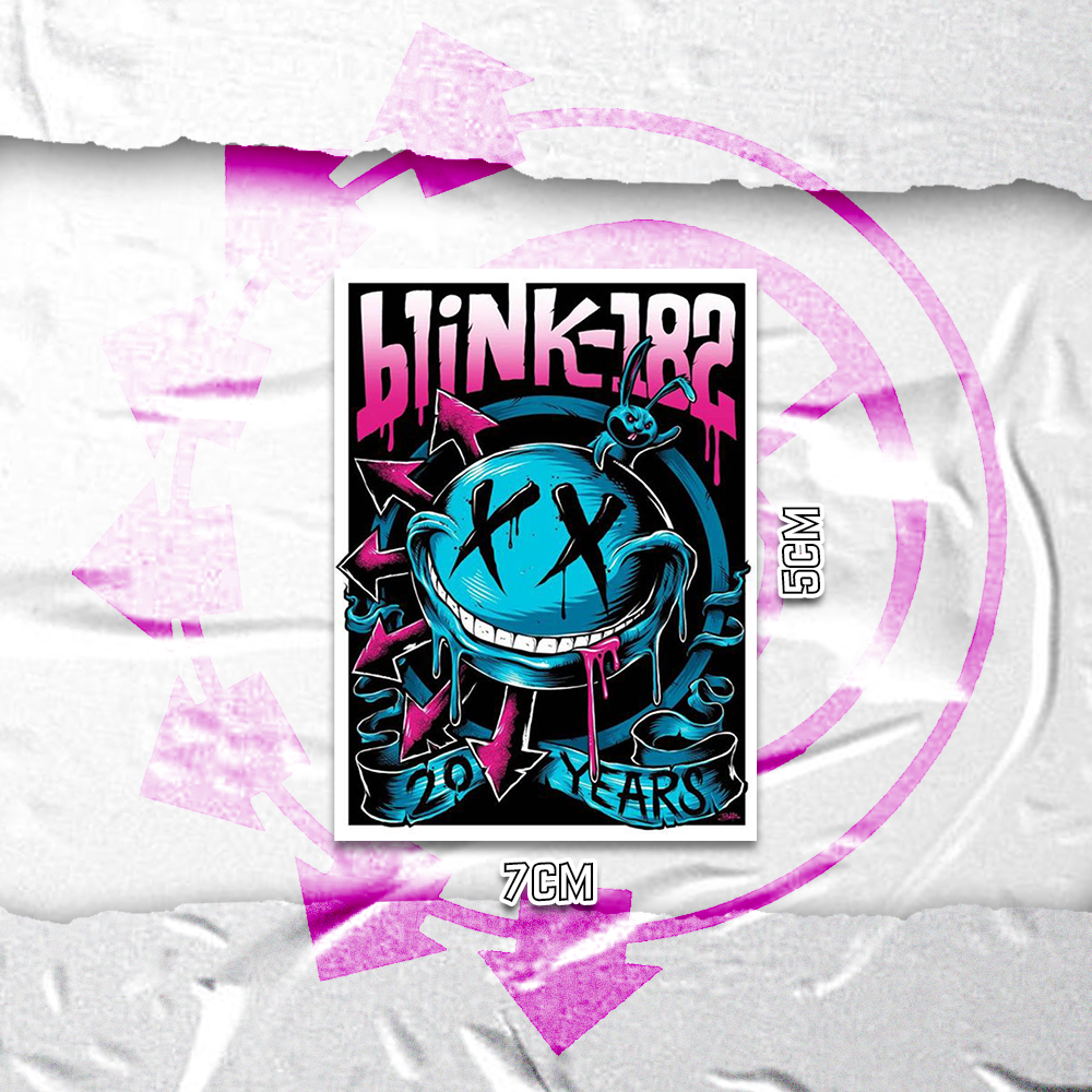 Jual Sticker Blink-182 20 Years | Shopee Indonesia