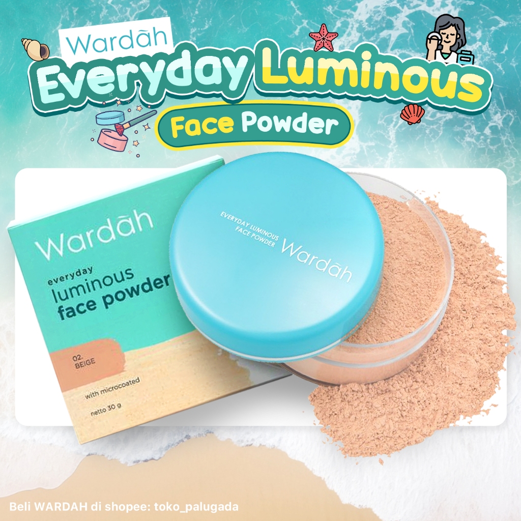 Jual [BISA COD] Wardah Everyday Luminous Face Powder - Bedak Tabur ...