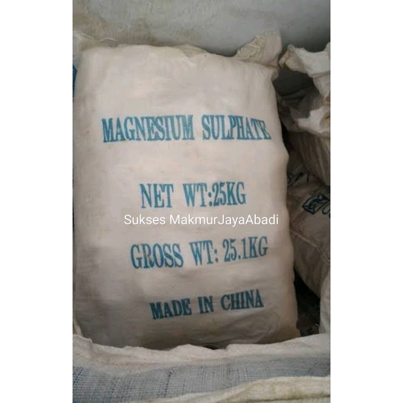 Jual Magnesium sulfat/garam inggris/epsom salt kemasan repack 1 kg ...