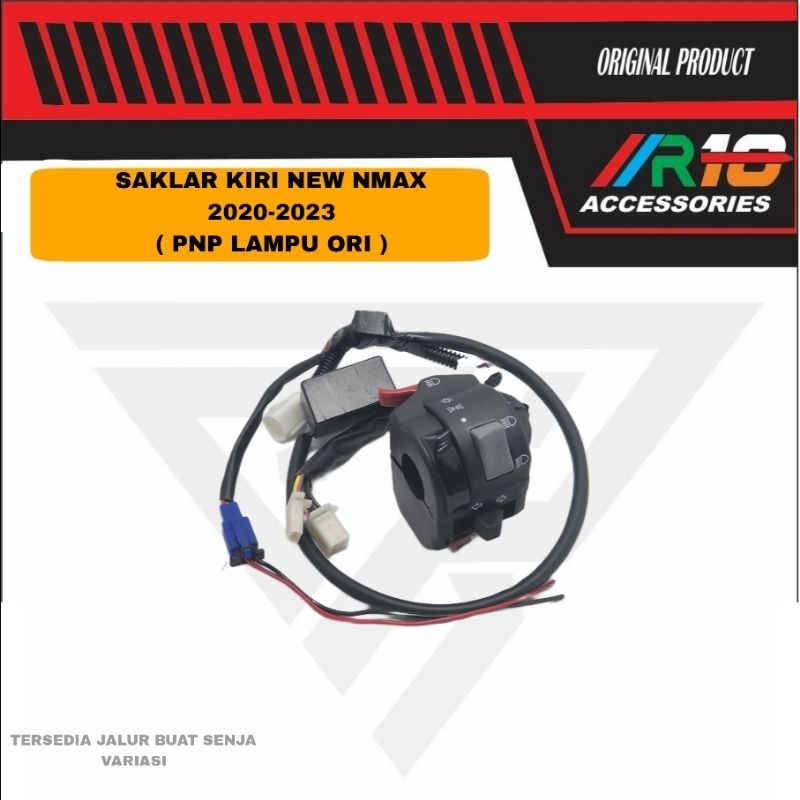Jual LEFT SWITCH VIXION FOR NEW NMAX 155 AND NEW AEROX / NVX 155 2020 ...