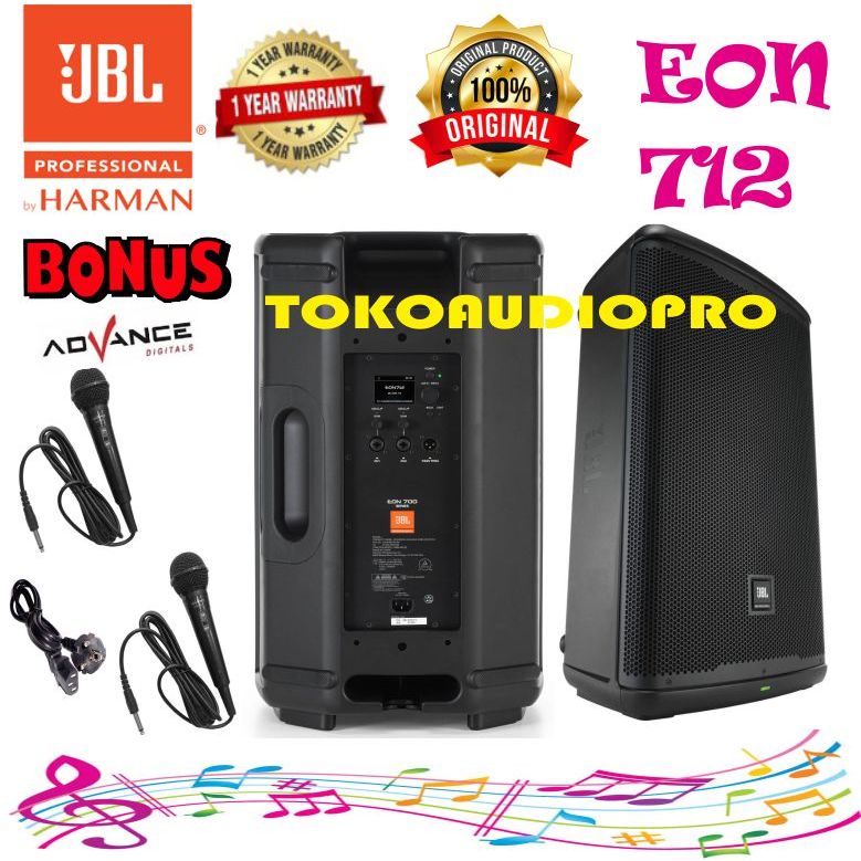 Jual JBL EON712 Speaker Aktif 12 inch dengan Bluetooth | Shopee Indonesia