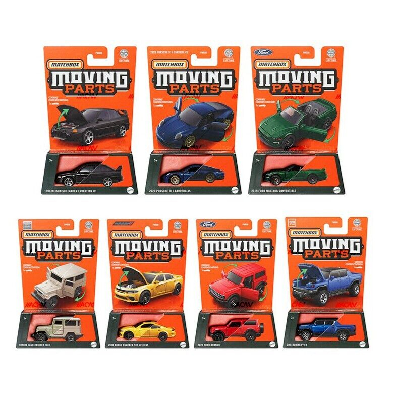 Jual 2024 Matchbox Moving Parts Lancer Evolution Porsche 911 FJ40 ...