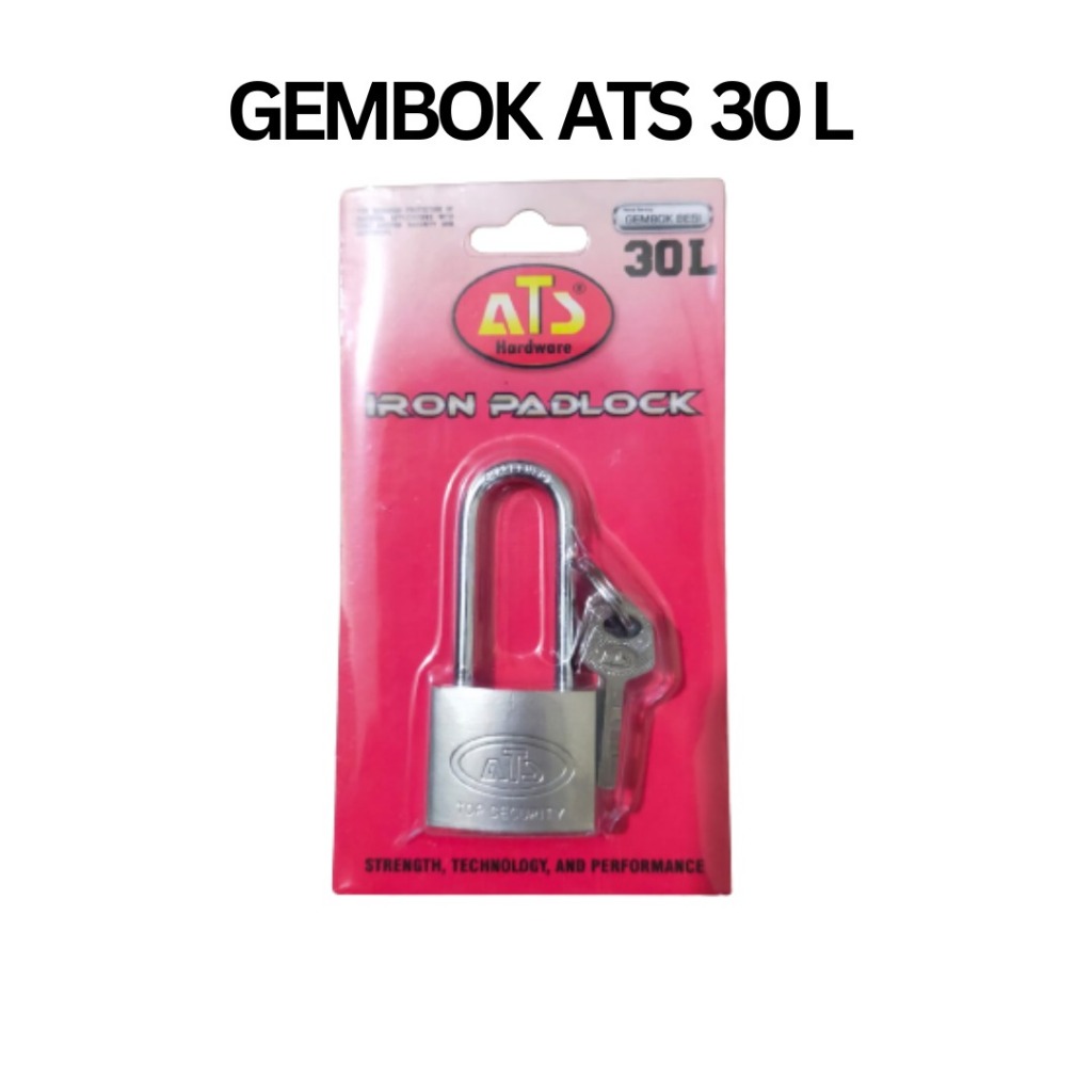 Jual KUNCI GEMBOK ATS 30 MM PANJANG / GEMBOK ATS LEHER PANJANG | Shopee ...