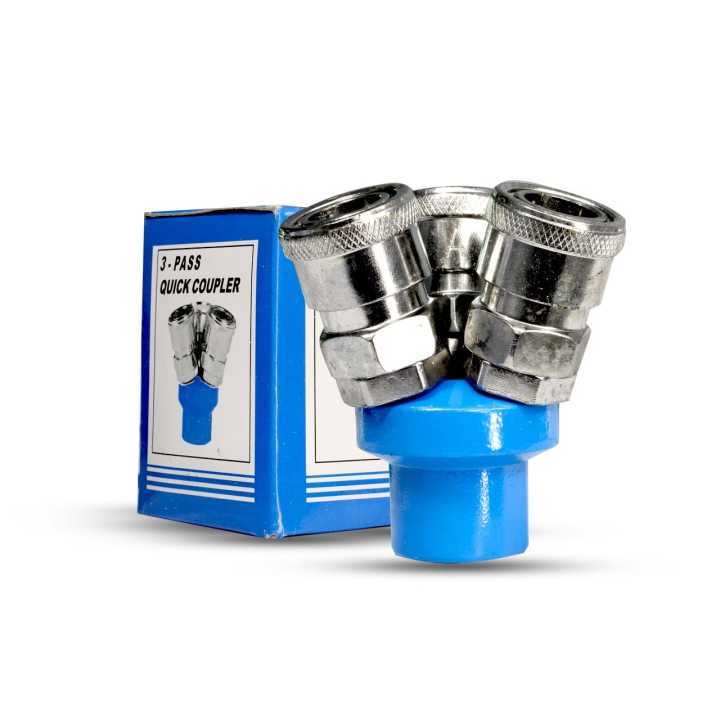 Jual Quick Coupler 2 dan 3 Way / Coupler 2 dan 3 Cabang / Sambungan ...
