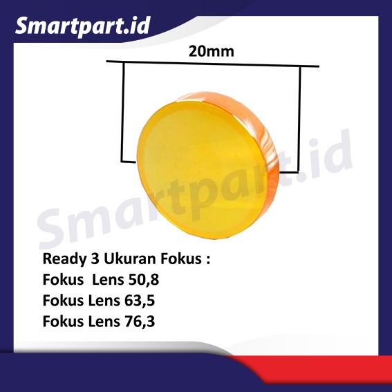 Jual II-VI INFRARED LENSA FOKUS LASER CUTTING CO2 D20mm T2mm ZNSE/LP ...
