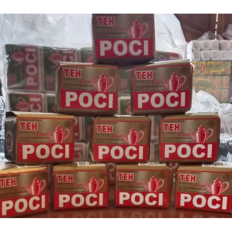 Jual TEH POCI GOLD 1 PAK ISI 10 PCS @ 40 GRAM | Shopee Indonesia