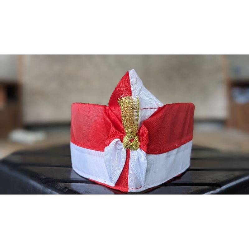 Jual iket kepala / bando merah putih / udeng merah putih | Shopee Indonesia