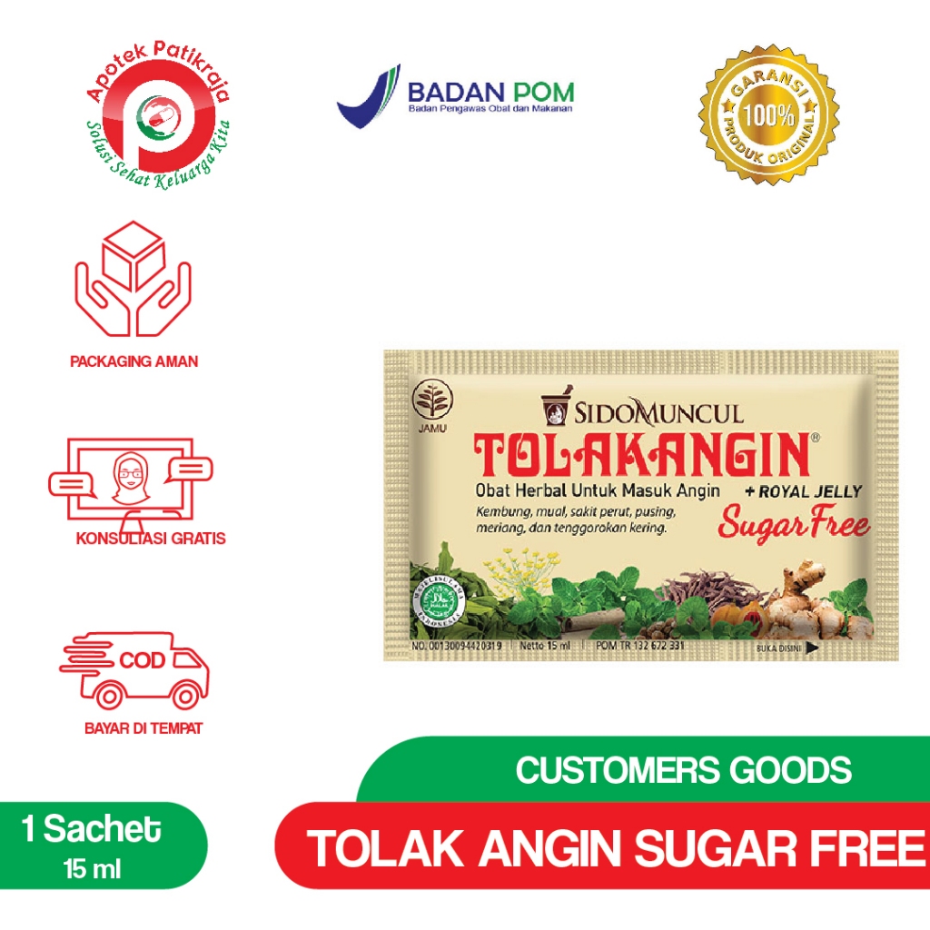 Jual TOLAK ANGIN SUGAR FREE | Shopee Indonesia