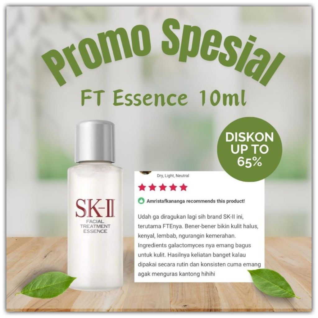 Jual SK-II Facial Treatment Essence (FTE) 10ml (BPOM) | Shopee Indonesia