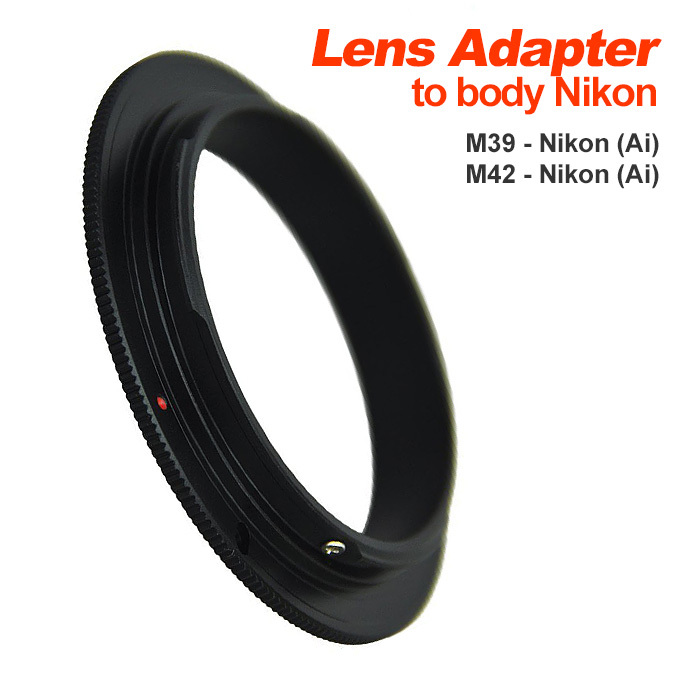 Jual Lens Adaptor Mount Nikon Ai Ulir M42-Ai M39-Ai | Shopee Indonesia