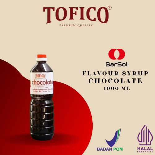 Jual Tofico Syrup Chocolate 1000 Ml - Barsol Indonesia | Shopee Indonesia