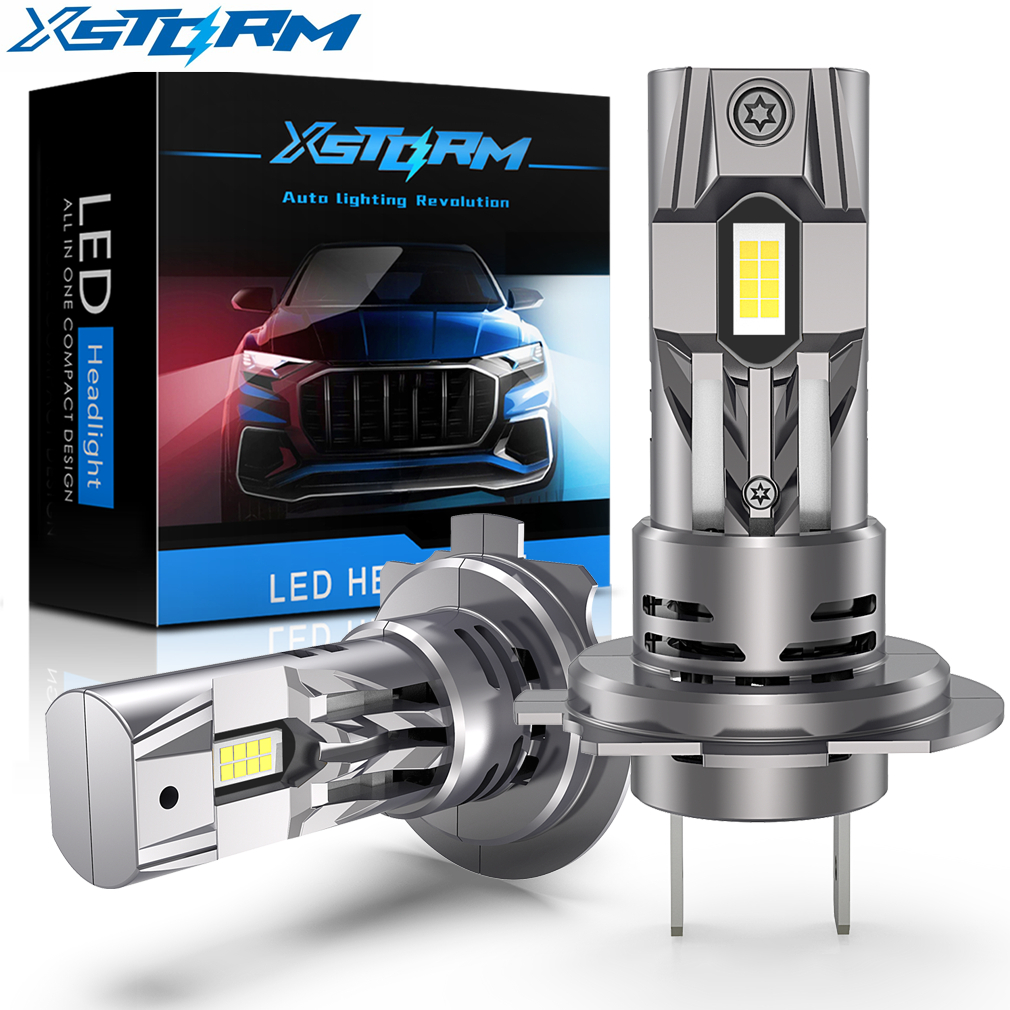 Jual XSTORM 2PCS H7 Car LED Headlight 80W 20000LM 6500K Fog Light for ...