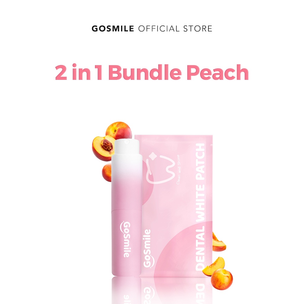 Jual Go Smile Bundle Mouthspray Peach dan Dental Patch - Paket ...