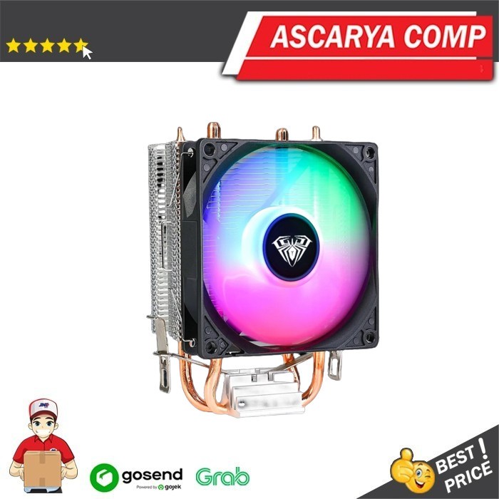 Jual CPU Cooler Aula Blizzard-92 RGB 90mm | Shopee Indonesia