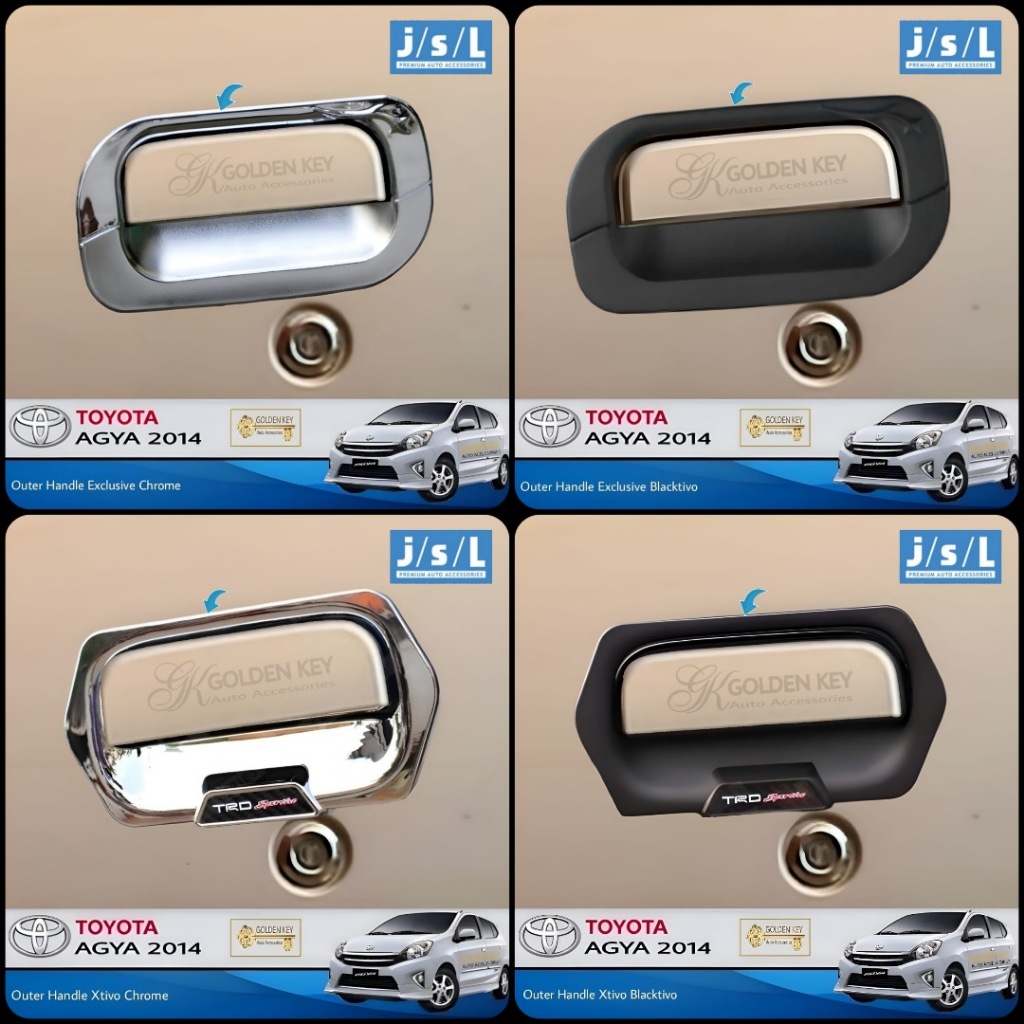 Jual JSL Outer Handle Agya 2014 Mangkok Pintu | Shopee Indonesia