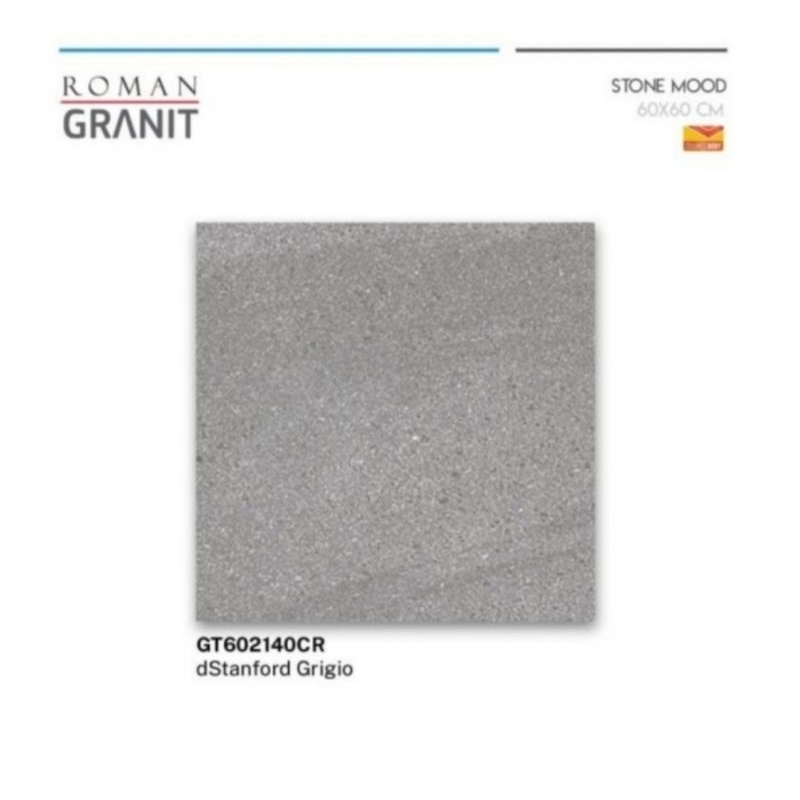 Jual Roman Granit GT602140CR dStanford Grigio 60x60 kw1 | Shopee Indonesia
