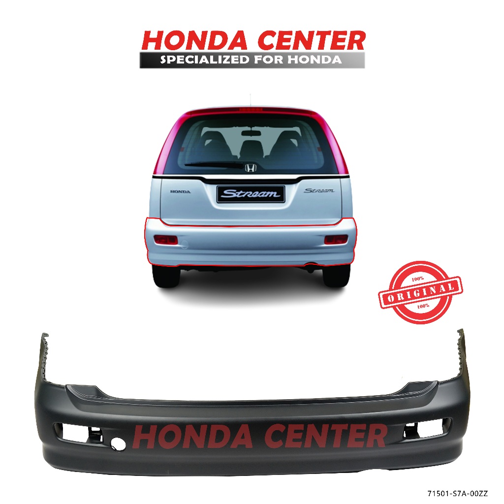 Jual Bumper Bemper Belakang Mobil Honda Stream 2002 2003 | Shopee Indonesia