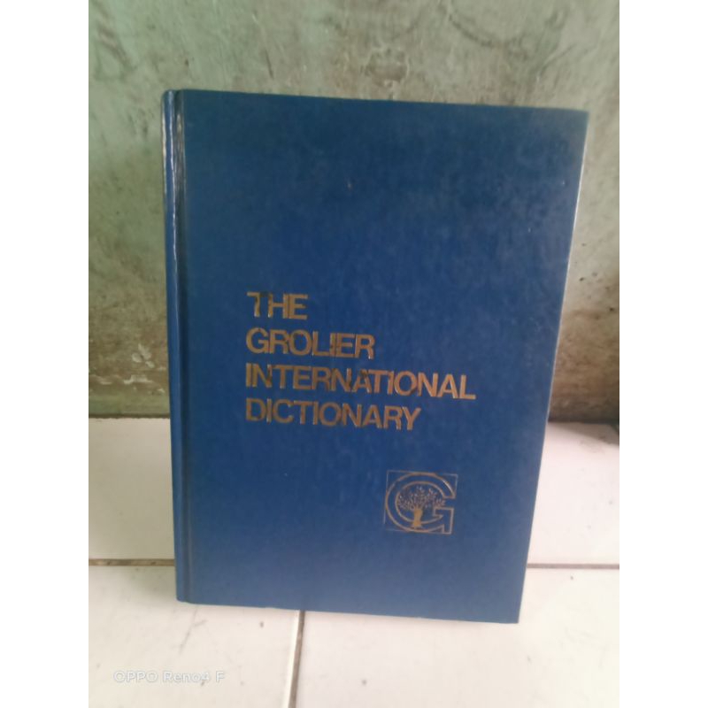Jual ori THE GROLIER INTERNATIONAL DICTIONARY | Shopee Indonesia