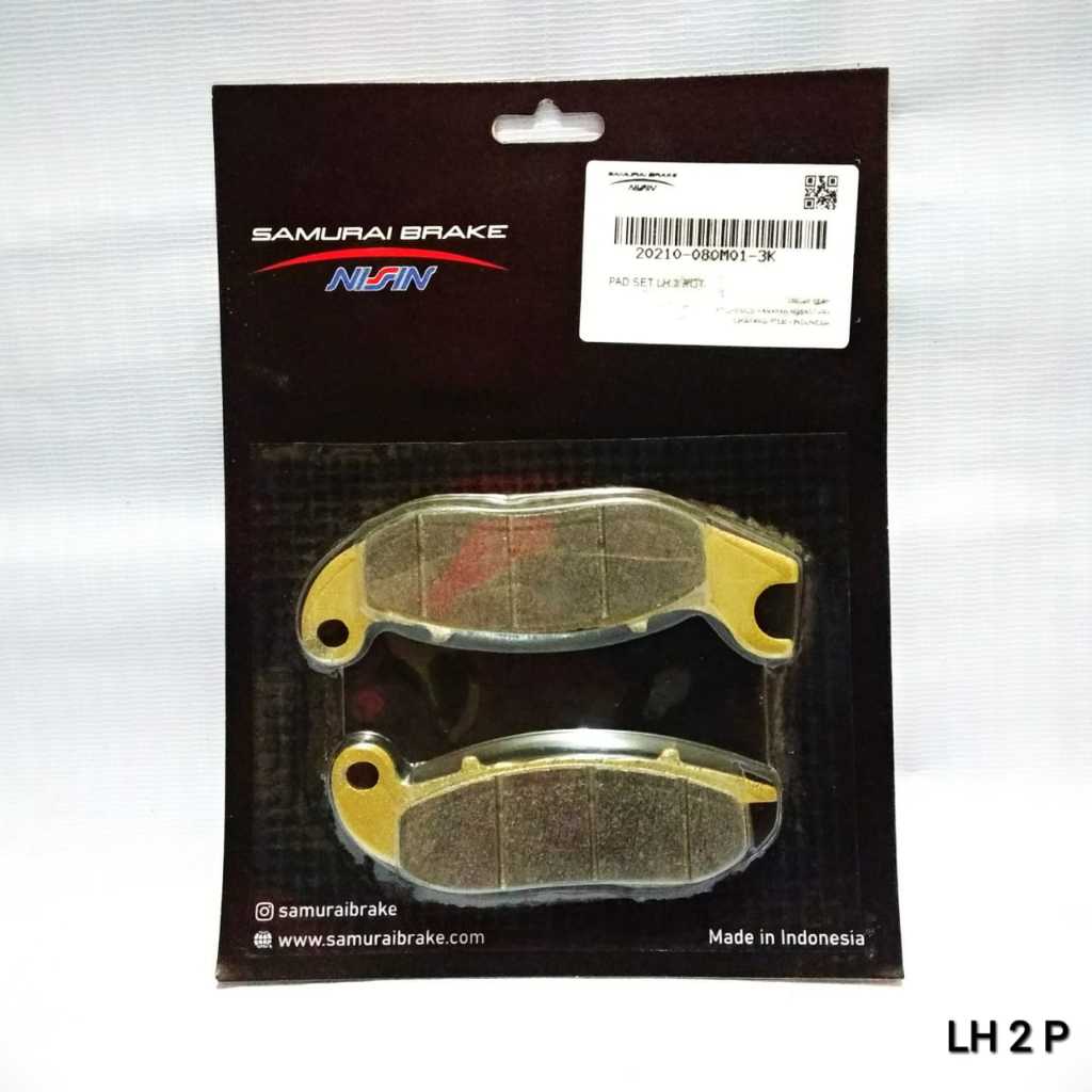 Jual Kampas Rem Nissin Samurai 2 Piston Kiri | Shopee Indonesia