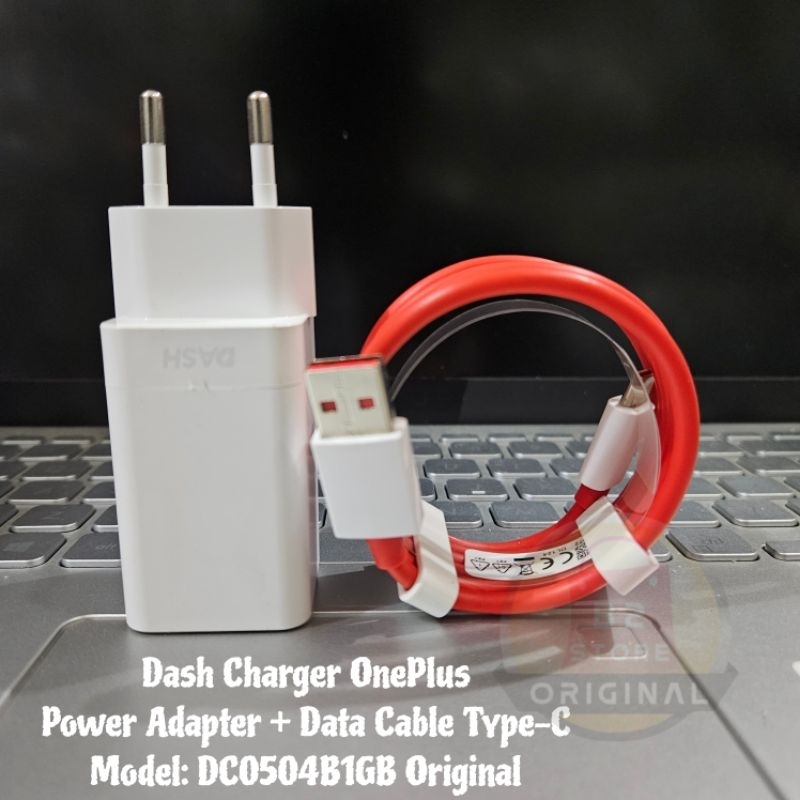 Jual Dash Charger OnePlus Power Adapter + Data Cable USB Type-C Model ...