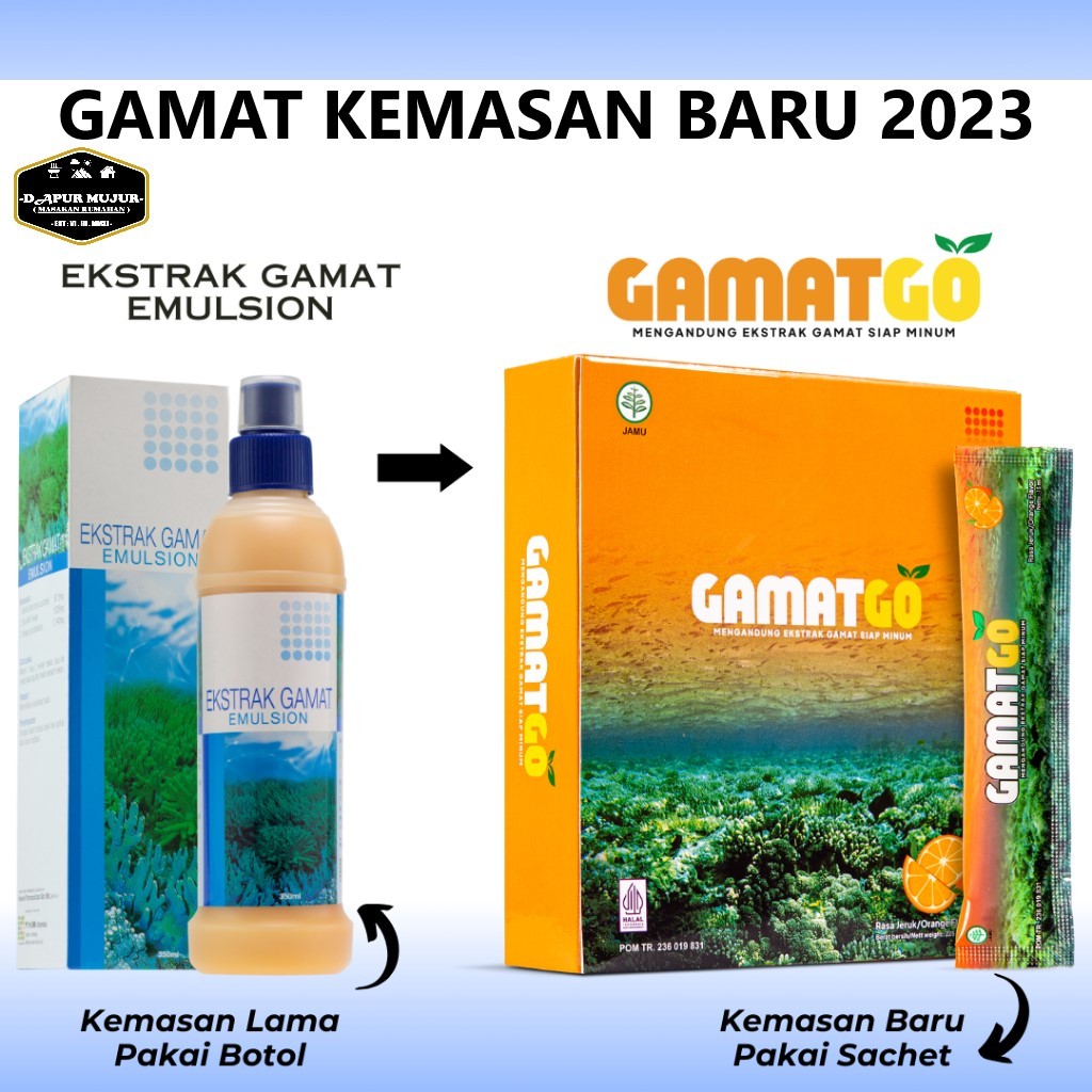 Jual Gamat Go Ekstrak Gamat Emulsion Klink 350ml Jelly Gamat Emulsion ...