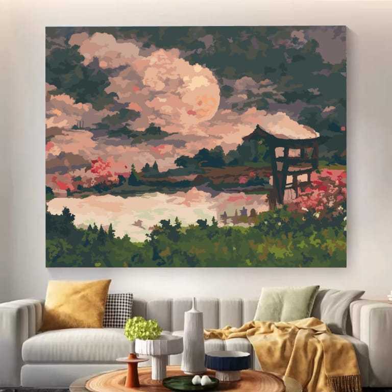 Jual Paint by Numbers KIT - Scenery A4 (20x30cm) | Shopee Indonesia