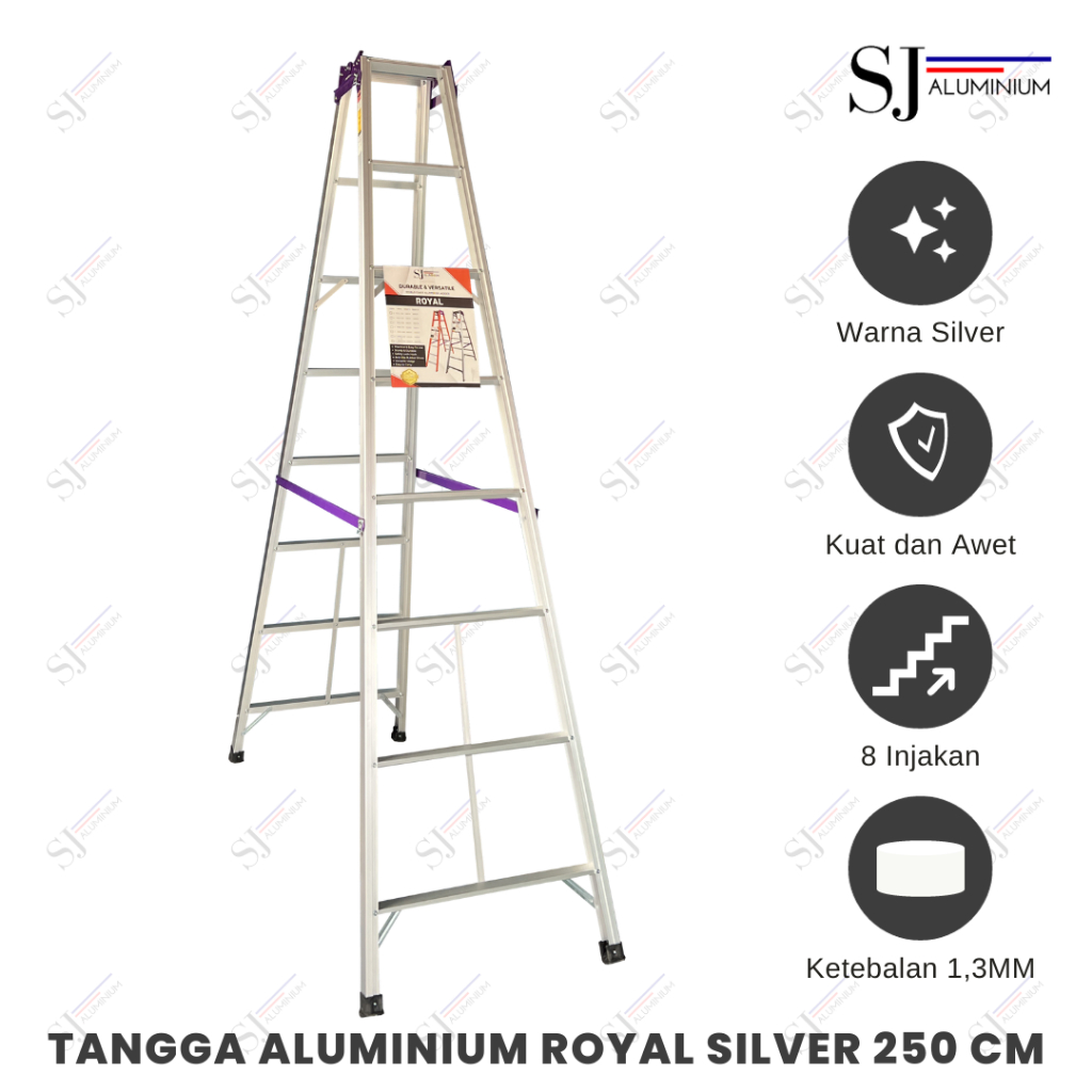 Jual ROYAL - Tangga Lipat Aluminium / Tangga Multifungsi / Jumbo ...