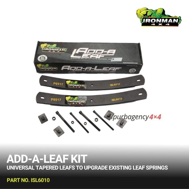 Jual Ironman 4x4 Add A Leaf Kit Springs (per daun) | Shopee Indonesia