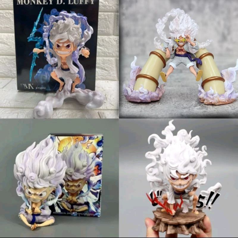 Jual luffy gear 5 chibi figure | Shopee Indonesia