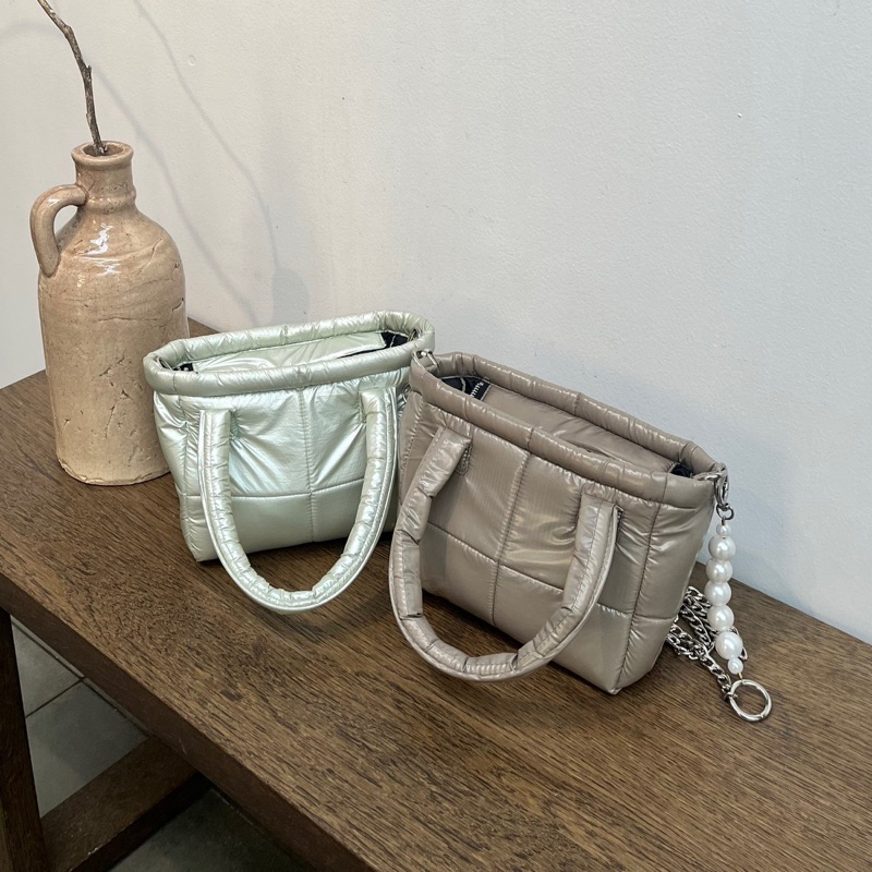 Jual Mini Square Puffy Bag / Tas puffy bag — Lucent | Shopee Indonesia