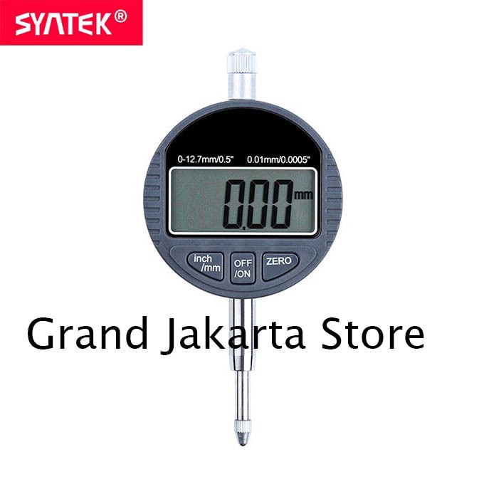 Jual 0.01mm Syntek Digital Dial Indicator 0-12.7mm Indikator Probe ...