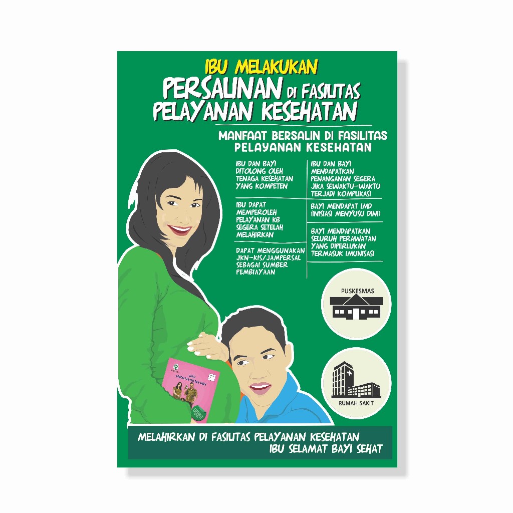 Jual Poster Kesehatan Persalinan Ibu di Faskes | Shopee Indonesia