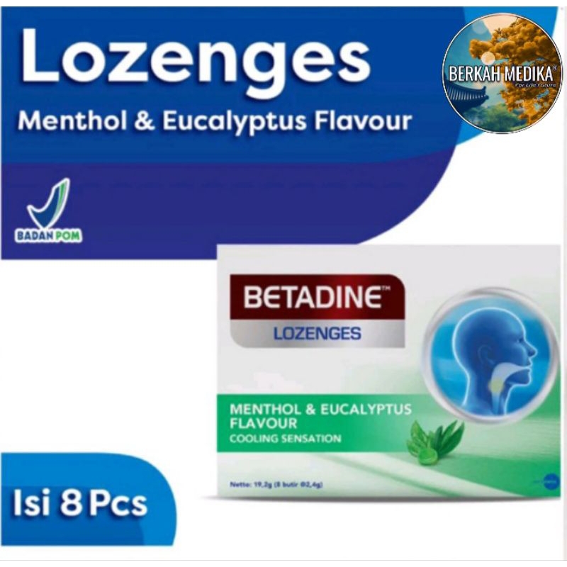 Jual BETADINE LOZENGES MENTHOL - Permen Pelega Tenggorokan | Shopee ...
