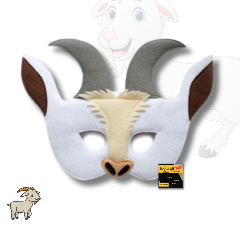 Jual Cosplay mask topeng KAMBING goat | Shopee Indonesia