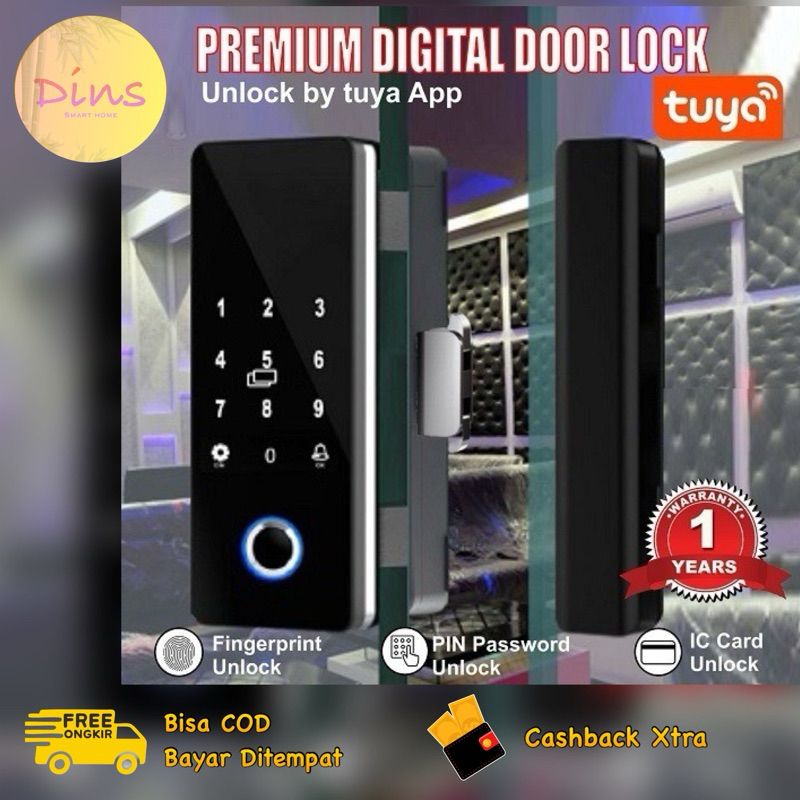 Jual SMART DOOR LOCK PINTU SWING/GESER | Shopee Indonesia