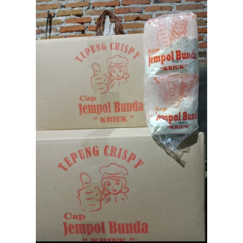 Jual Tepung Crispy Cap Jempol Bunda 10 x 90 Gram (SEDANG) | Shopee ...