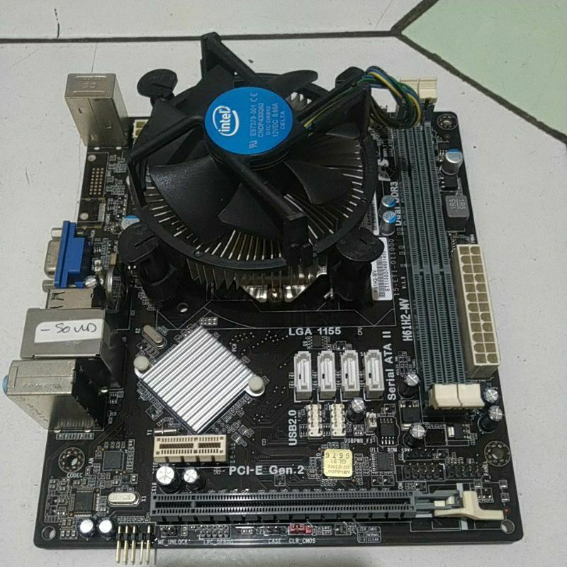 Jual Mobo h61+i3 2100+fan | Shopee Indonesia