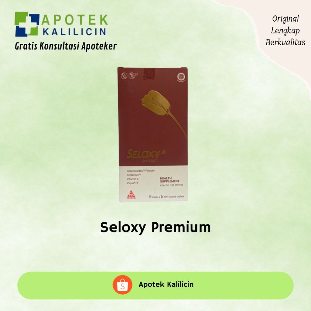 Jual SELOXY PREMIUM MULTIVITAMIN KULIT DAN RAMBUT | Shopee Indonesia